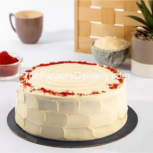 Delizia Red Velvet Cake - Online Cake Karachi - The Flowers Delivery