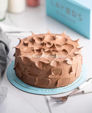 Layers Ferrero Rocher Cake - Cakes Delivery Lahore - TFD